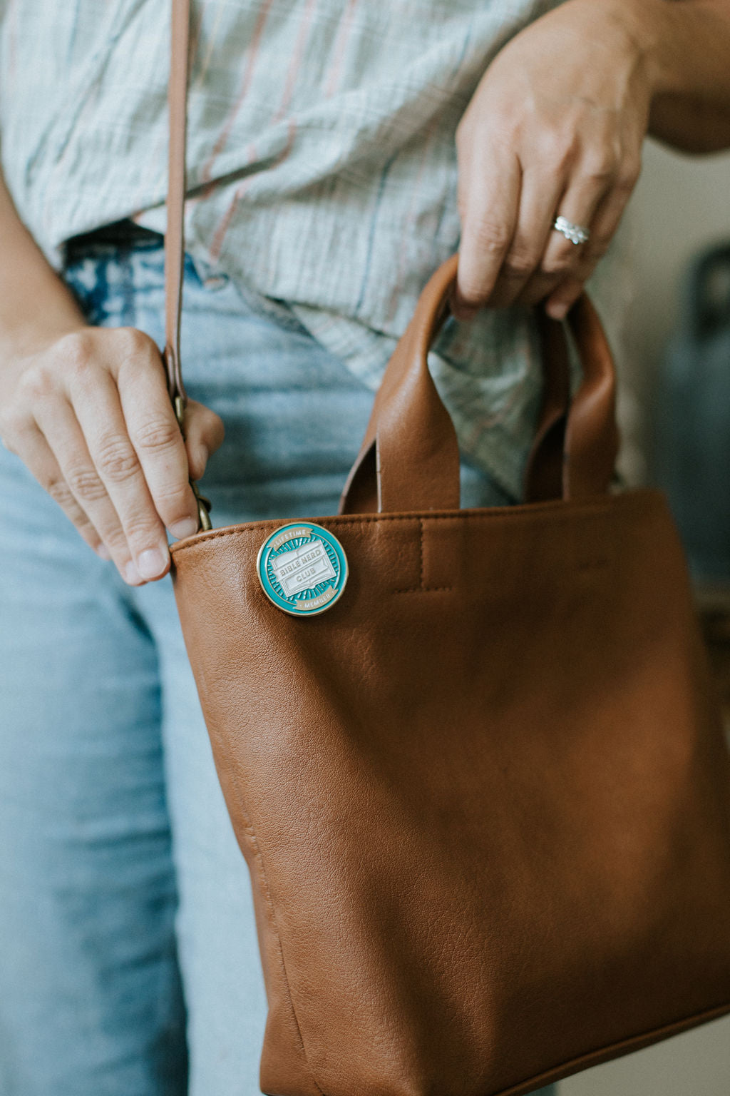 Bible Nerd Club Enamel Pin – The Bible Study Schoolhouse